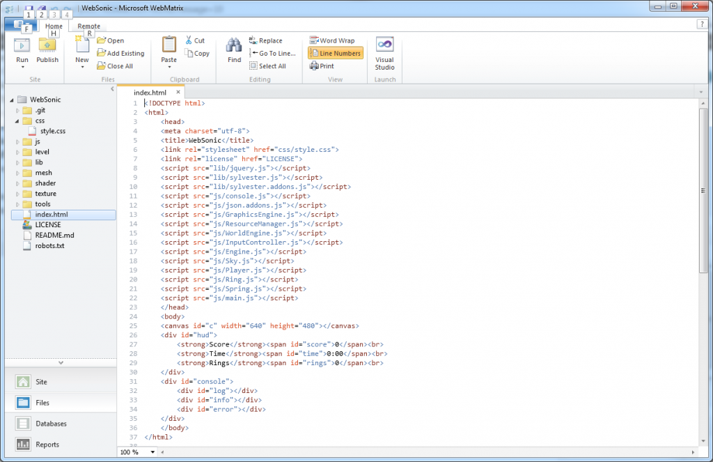 WebSonic : Sonic 3D avec WebGL ou la révolution JavaScript par l ...