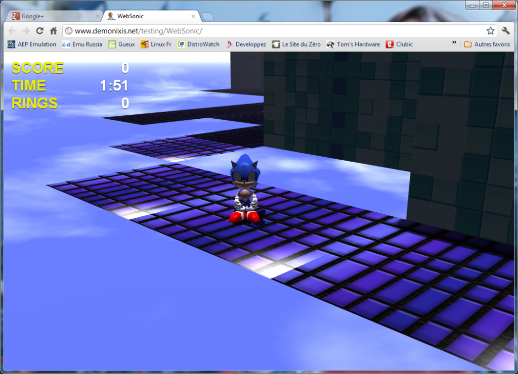 WebSonic : Sonic 3D avec WebGL ou la révolution JavaScript par l'exemple - Demonixis Games