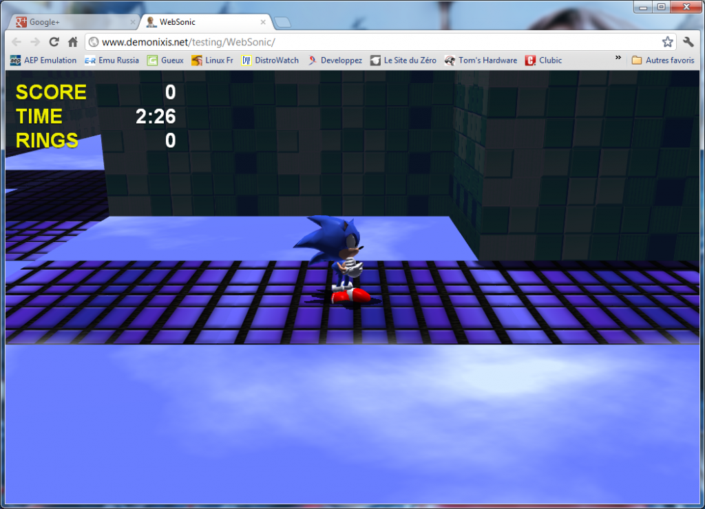 WebSonic : Sonic 3D avec WebGL ou la révolution JavaScript par l'exemple - Demonixis Games